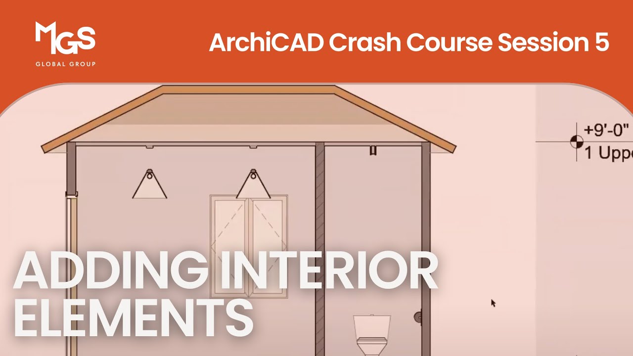 ArchiCAD Crash Course 5: Interior Elements - YouTube