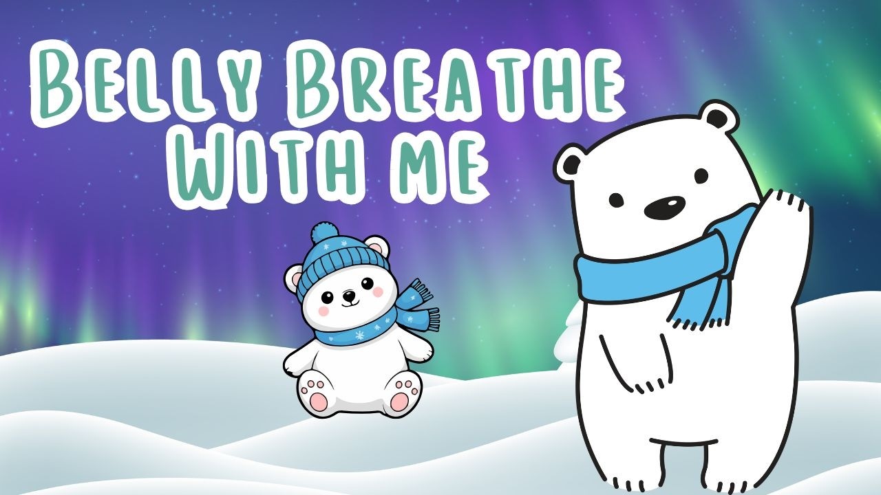 Polar Bear Belly Breathing — A Quick Calm-Down for Kids - YouTube