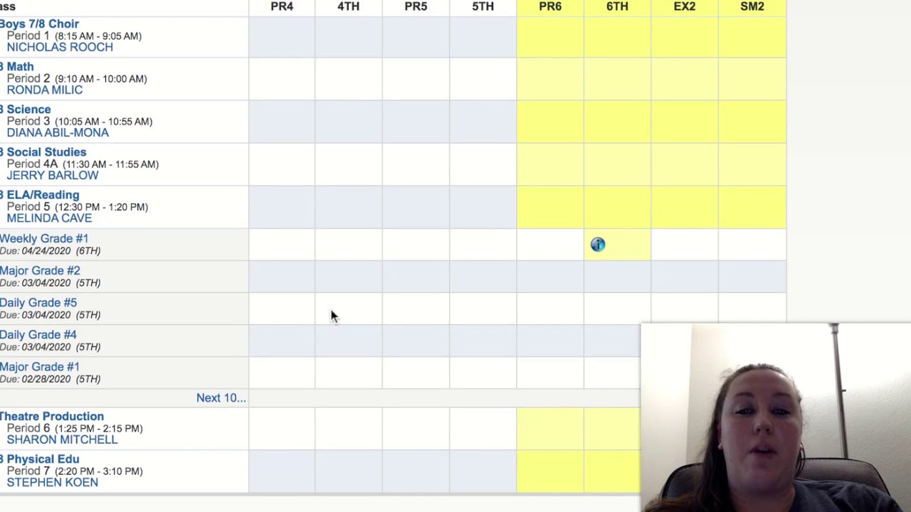 Grades in Skyward - YouTube