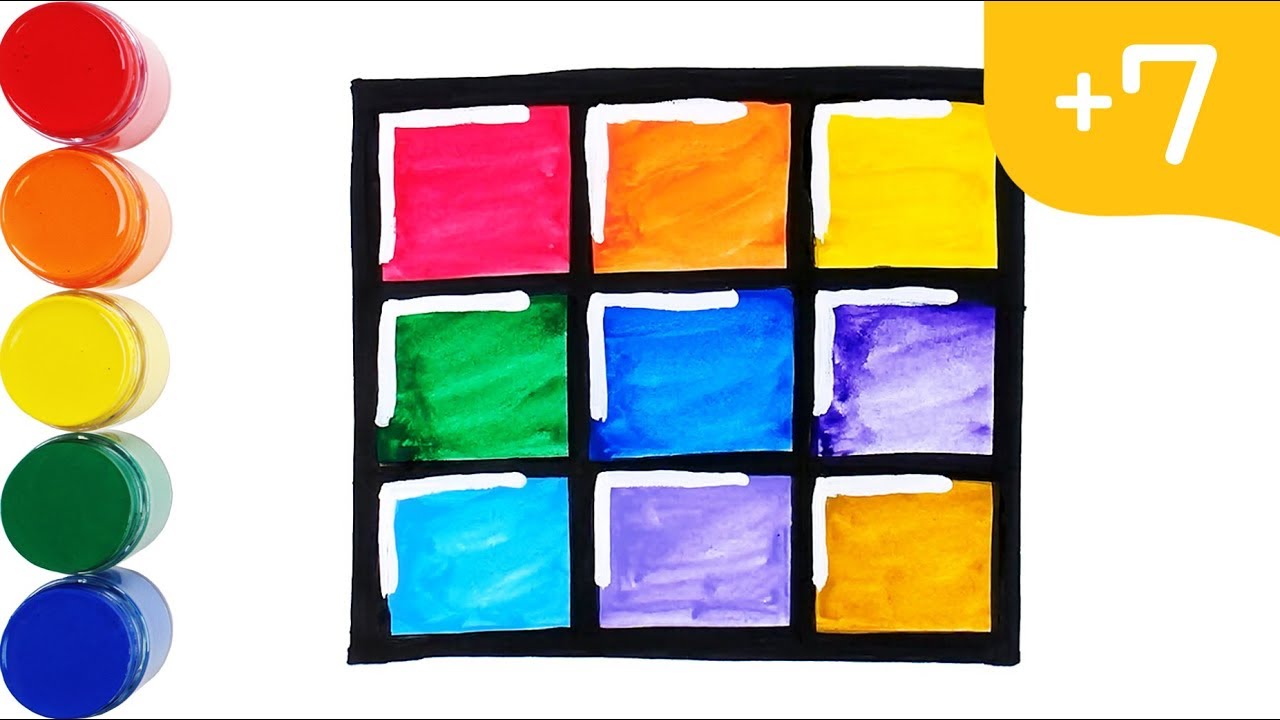 Learn Shape | Learn Color | Learn Coloring | Coloring Video | Color for ...