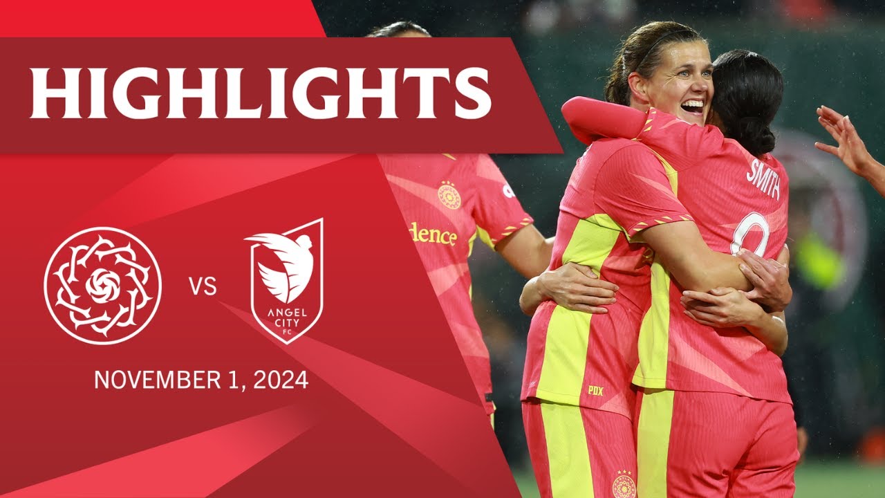 FULL HIGHLIGHTS | Portland Thorns FC vs Angel City FC - YouTube