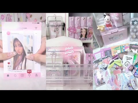 🍡 packing photocard kpop ASMR || Tiktok compilation || #2 #fyp #asmr # ...