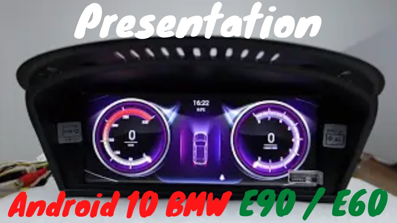 VLOG PRESENTATION POSTE ANDROID CCC | CIC | BMW E90/E60 SERIE 3 - YouTube