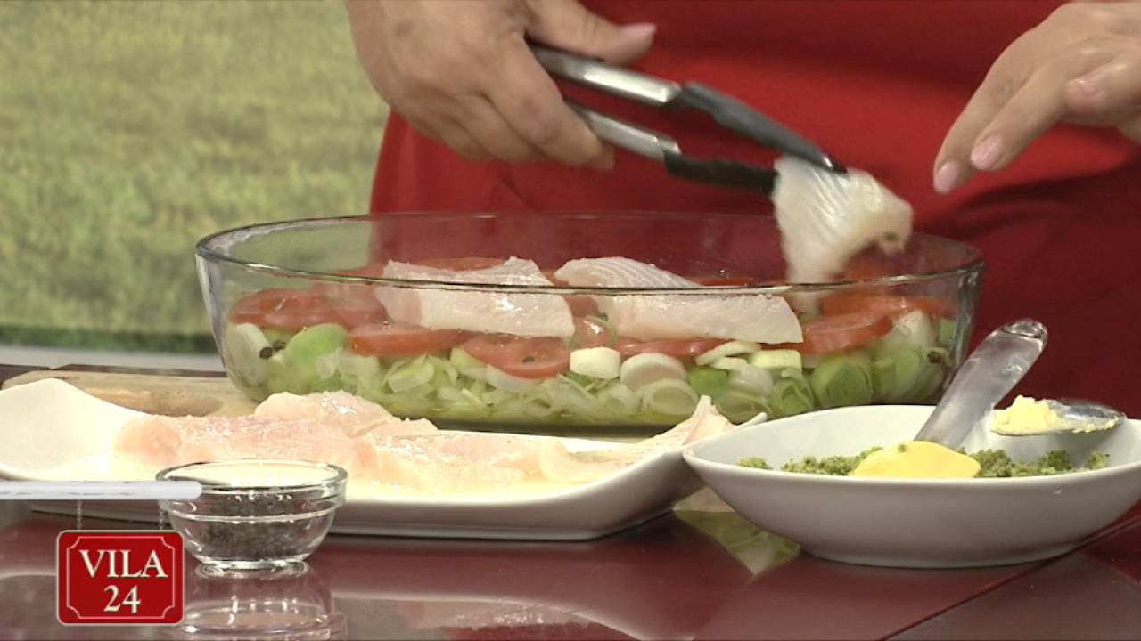 FILETO PESHKU ME DOMATE DHE PRESH TE GRANITUAR / SALLATE ME PATATE ...