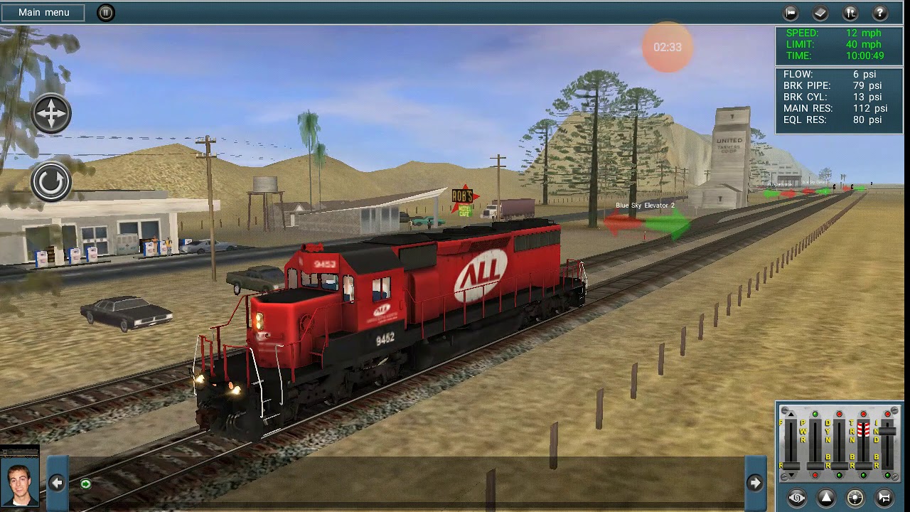 Trainz android Brasil SD40-2 ALL & MRS + Vagões HAS - YouTube