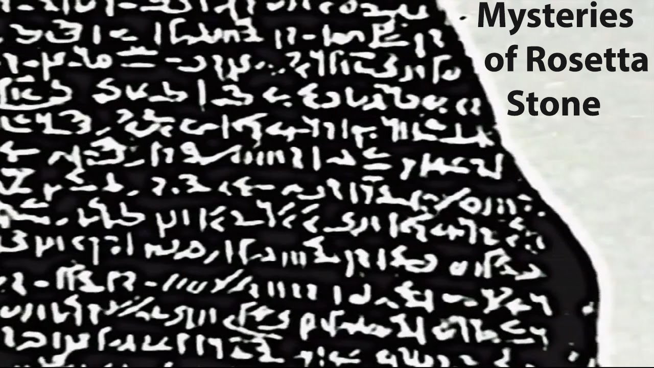Egypt Ancient Mysteries - The Rosetta Stone (History Documentary) - YouTube