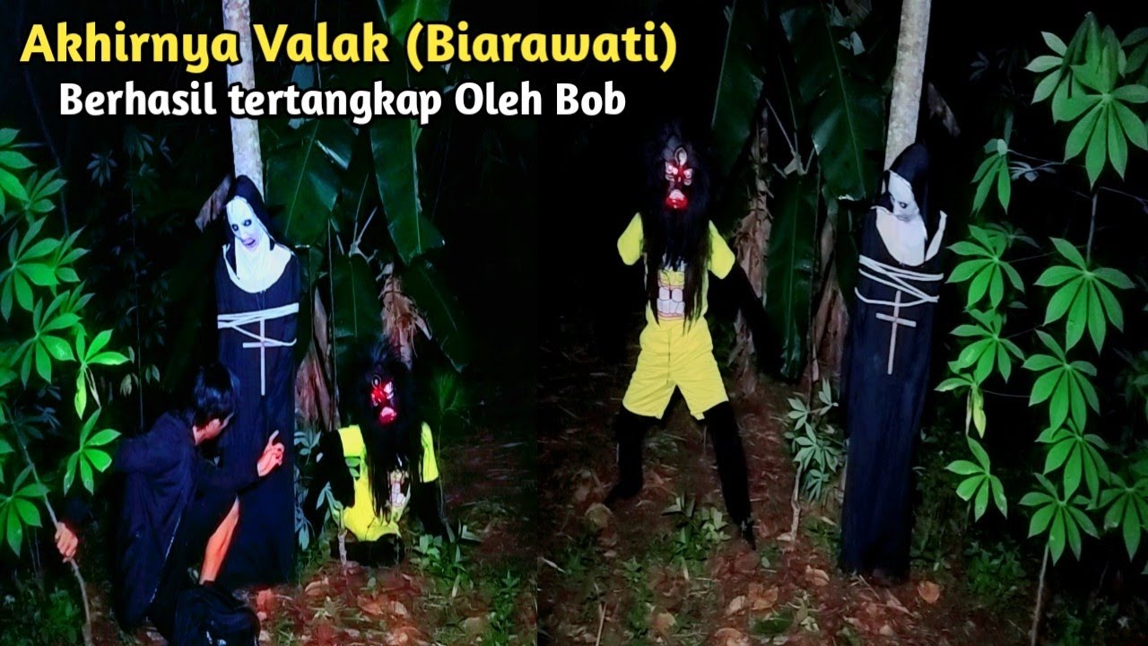 detik-detik genderuwo berhasil tangkap hantu valak asli (biarawati) ~ ghost of the nun - YouTube
