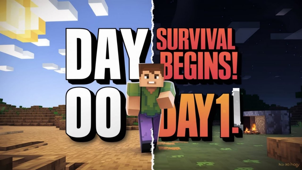 Day 0 To 1 Minecraft - Minecraft - YouTube