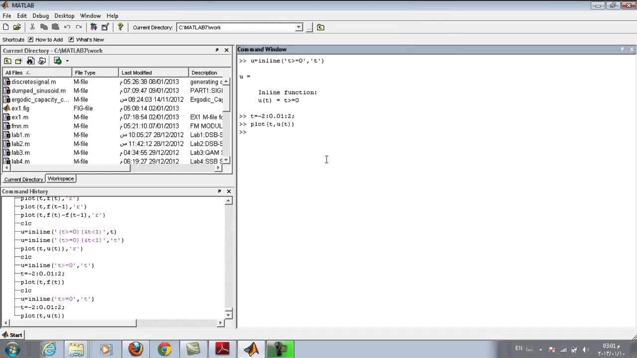 step unit signal with delay - YouTube
