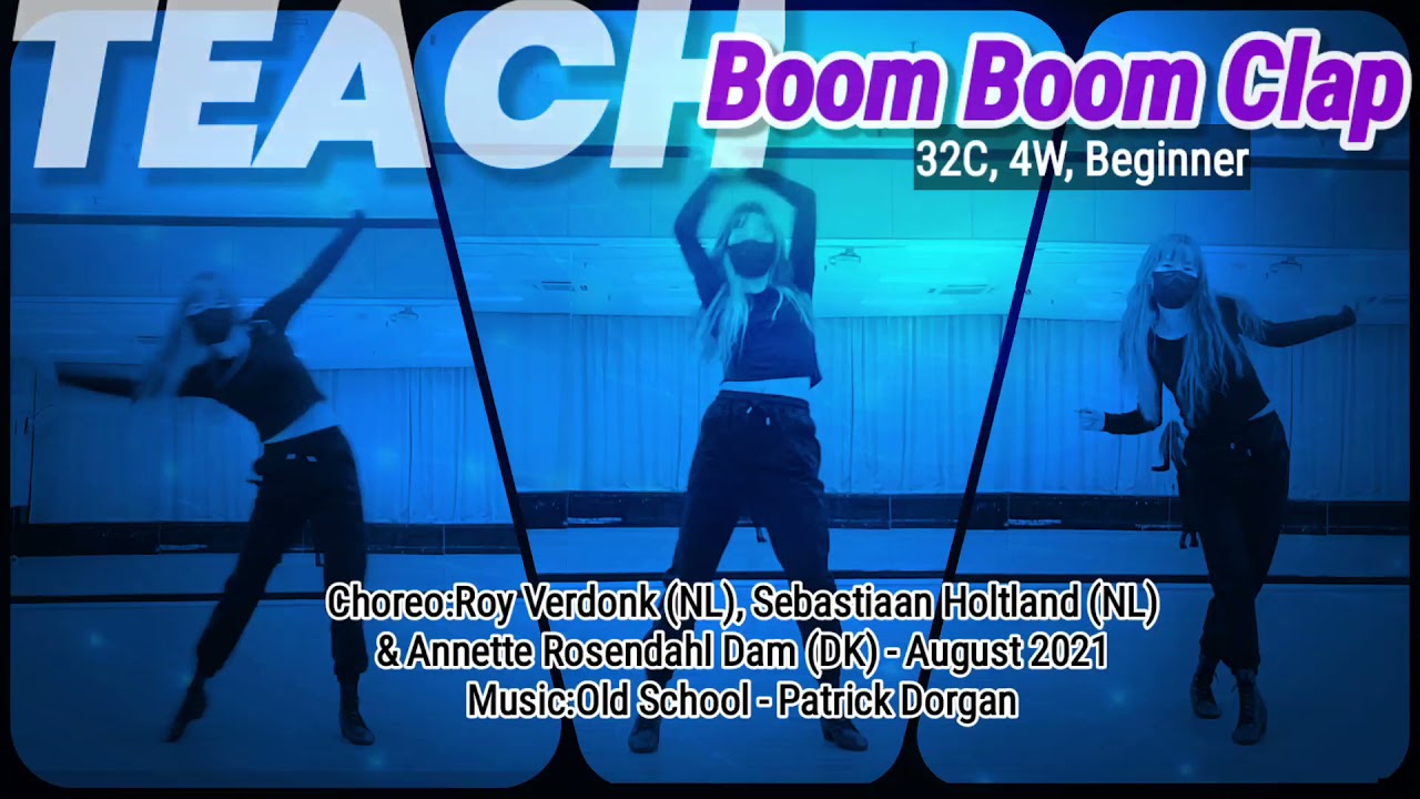 [설명영상] Boom Boom Clap Line Dance | 32C, 4W, Beginner | Tutorial - YouTube