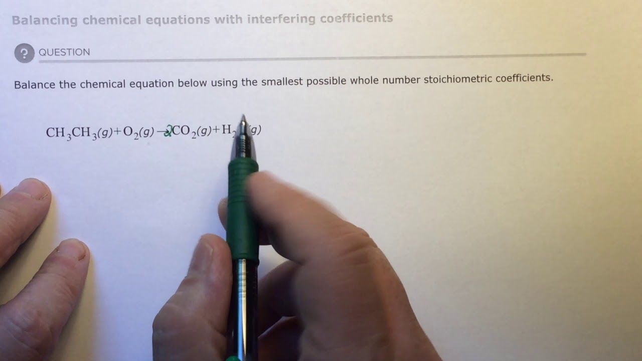 Aleks Balancing Chemical Equations With Interfering Coefficients YouTube aleks-balancing-chemical-equations-with-interfering-coefficients-youtube
