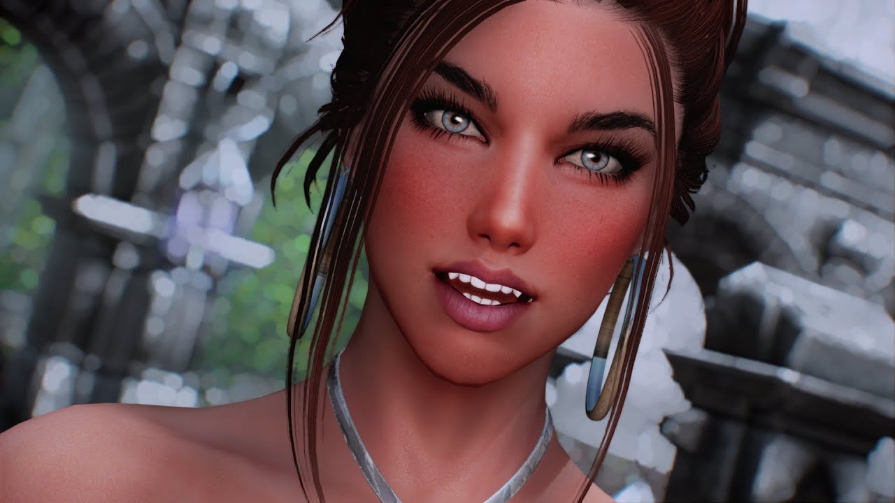 Skyrim Better Teeth (Mods) - YouTube