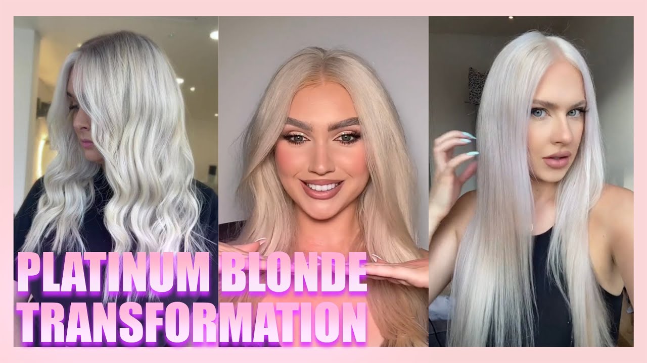 Going Platinum Blonde in 1 Session - YouTube