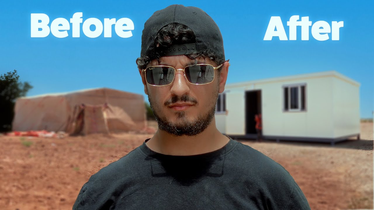 TRANSFORMING AN ENTIRE REFUGEE CAMP - YouTube