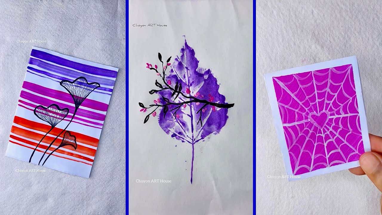 13 GENIUS PAINTING HACKS FOR BEGINNERS || Easy Painting Technique ...