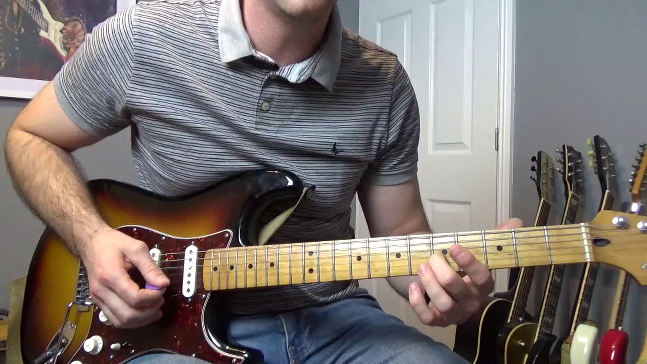 Stevie Ray Vaughan Scuttle Buttin' Full Guitar Lesson - YouTube