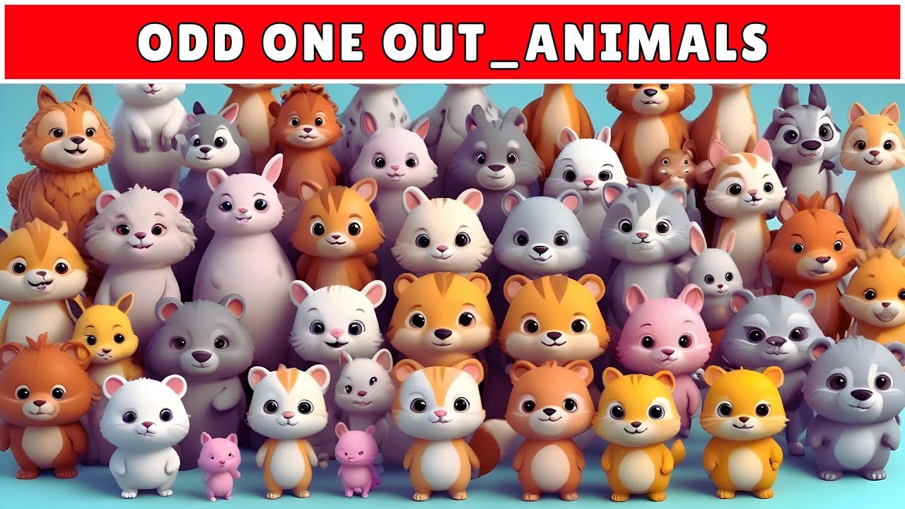 Find the odd one out animal | puzzle - YouTube