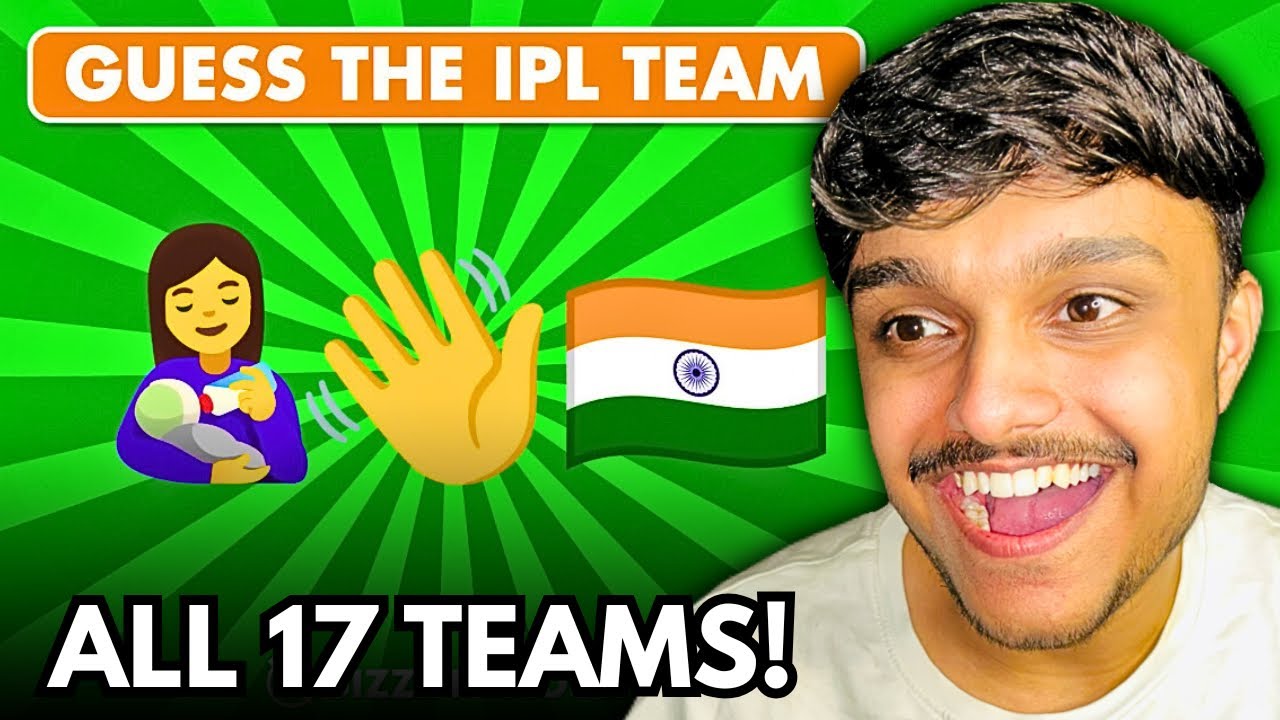 GUESS THE IPL TEAMS BY EMOJI - YouTube