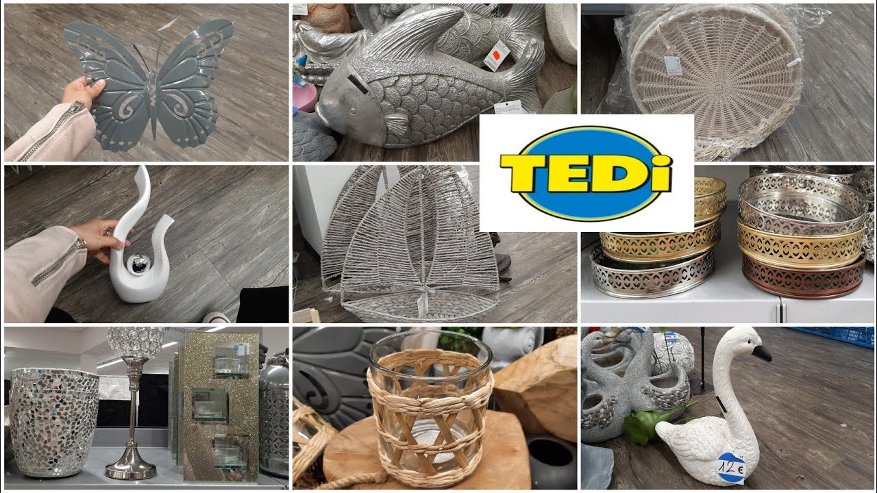 NOVEDADE💙TEDi EN DECO VARIADA🏺⏰&JARDÍN/ALMACENAJE🧺 Y MUCHO MÁS🪞 ...