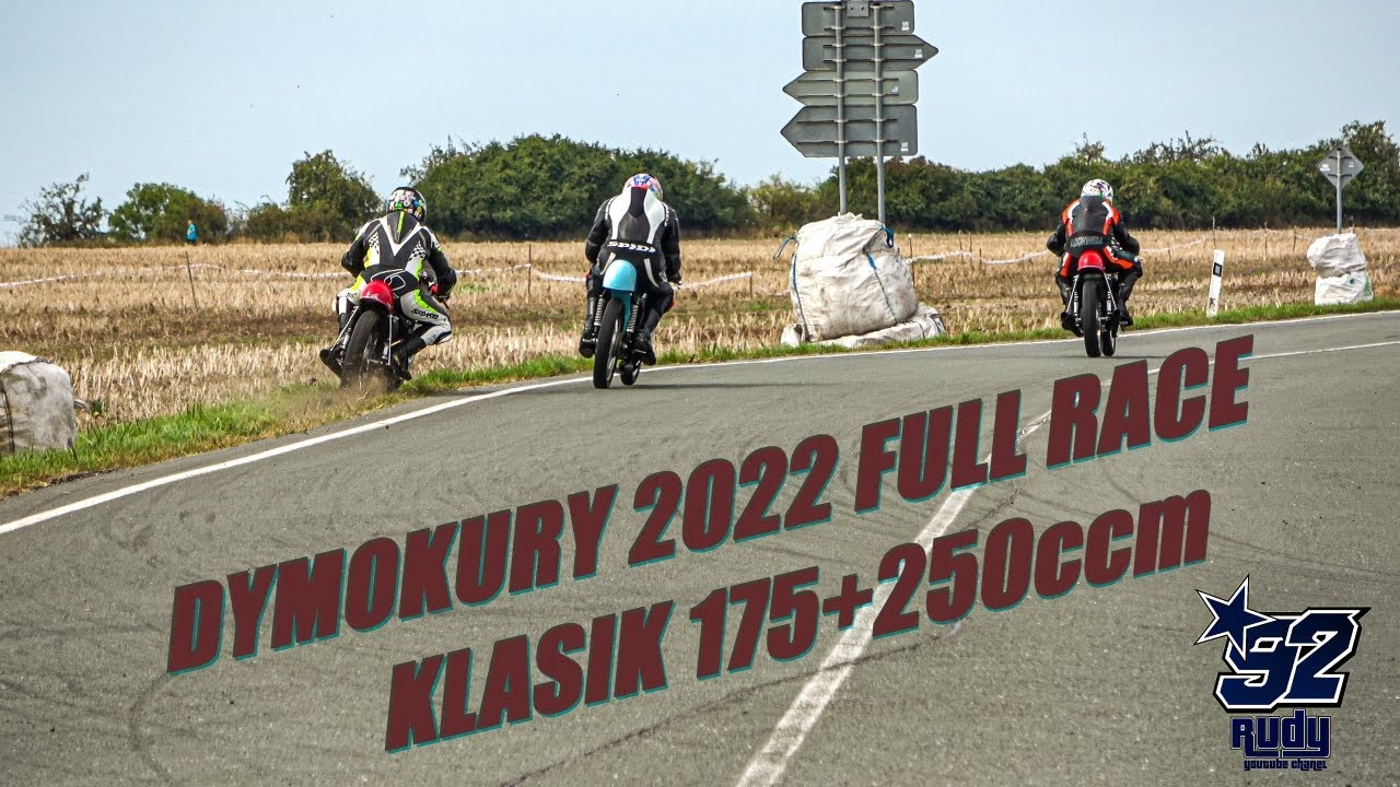 CZECH ROAD RACE / DYMOKURY 2022 KLASIK 175+250ccm FULL RACE #4k # ...