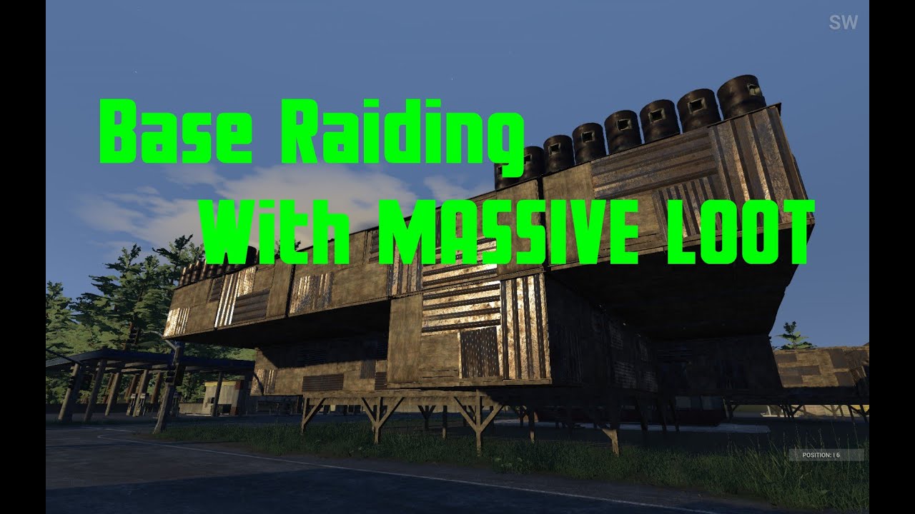 H1Z1 - Base Raid with TONS OF LOOT !!! - YouTube