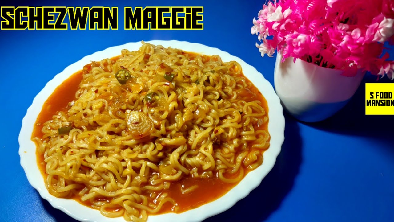 Schezwan Maggie/S Food Mansion Recipe/S Food Mansion Schezwan Maggie ...