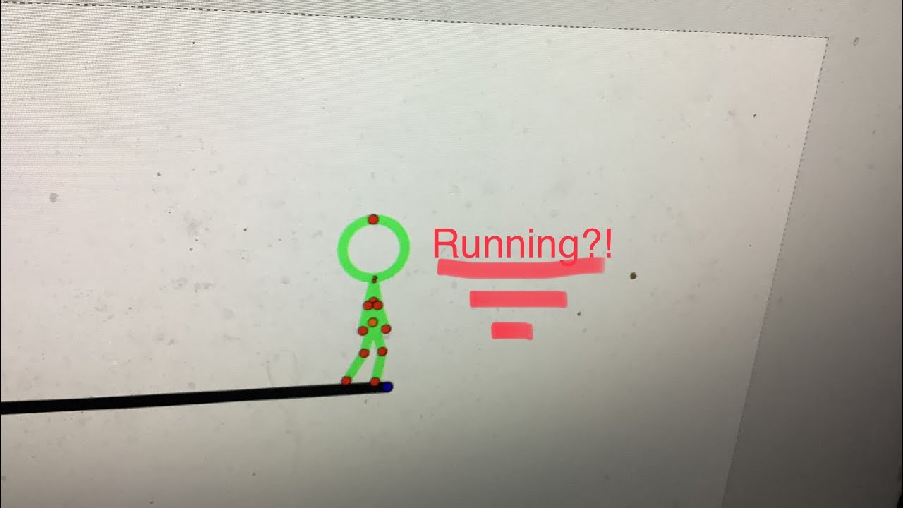 How to animate running for you stick death maze!!! - YouTube