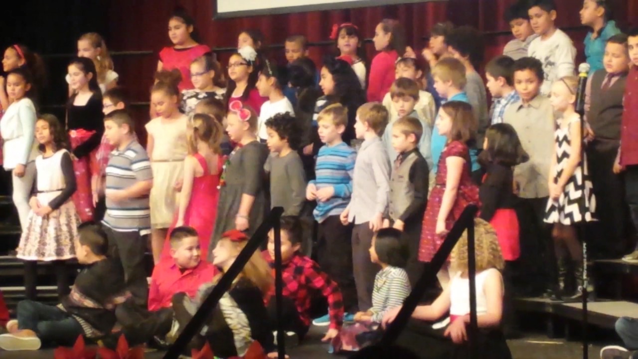 Gegan and Banta Elementary schools present: 3rd graders singing "The ...