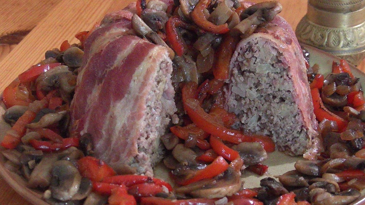 Ground Meat Cake recipe Video littleGasthaus - YouTube
