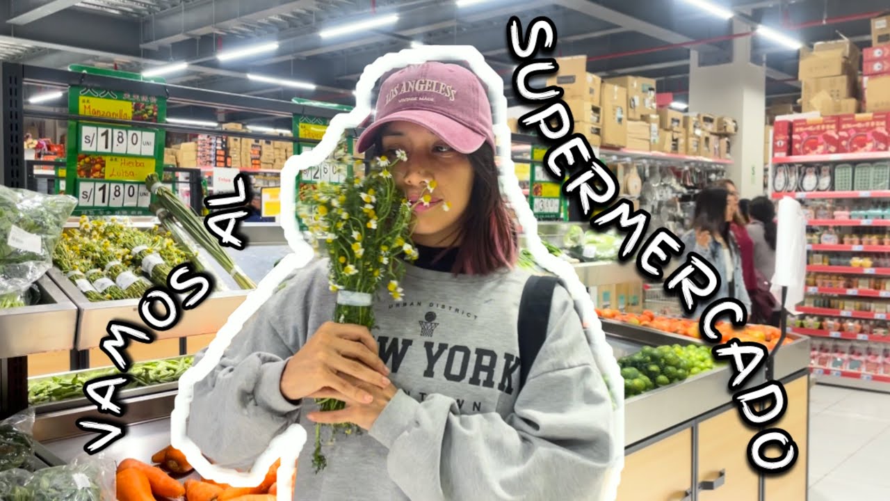 Vamos al Supermercado! 🛒🍅🍏 - Vocabulario Español A1 (Básico) - VLOG en Español - YouTube