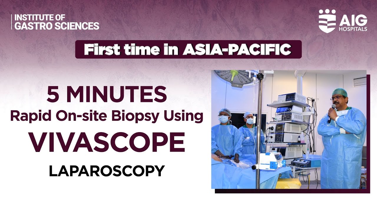 5-min Rapid On-site Biopsy Using VIVASCOPE | Laparoscopy - YouTube