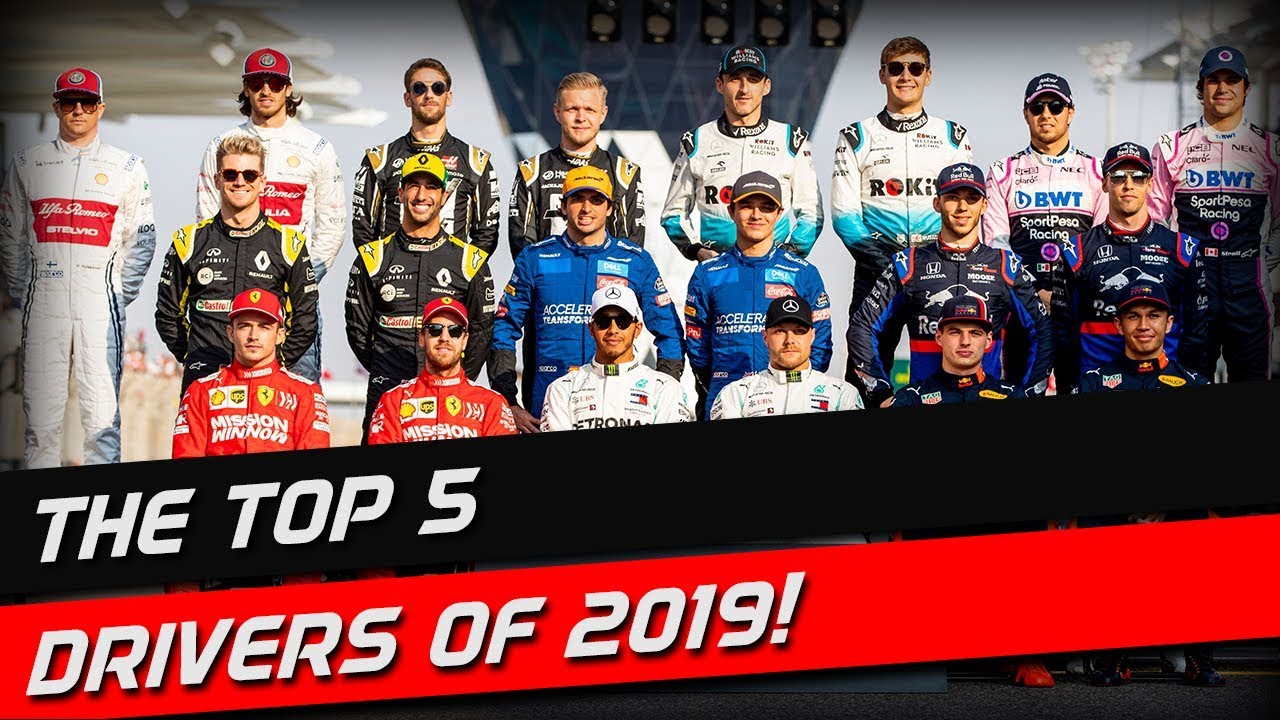 Top 5 F1 Drivers of 2019 - YouTube