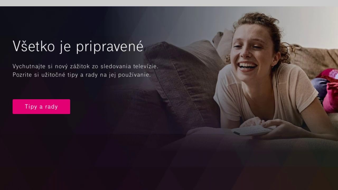 Magio go test novej aplikácie Android TV - YouTube