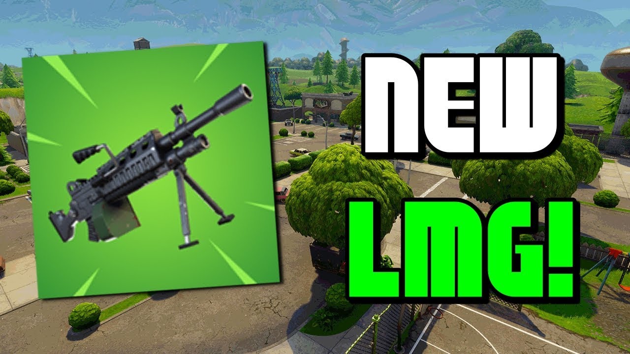 *NEW* LMG ADDED! - Fortnite Battle Royale - YouTube