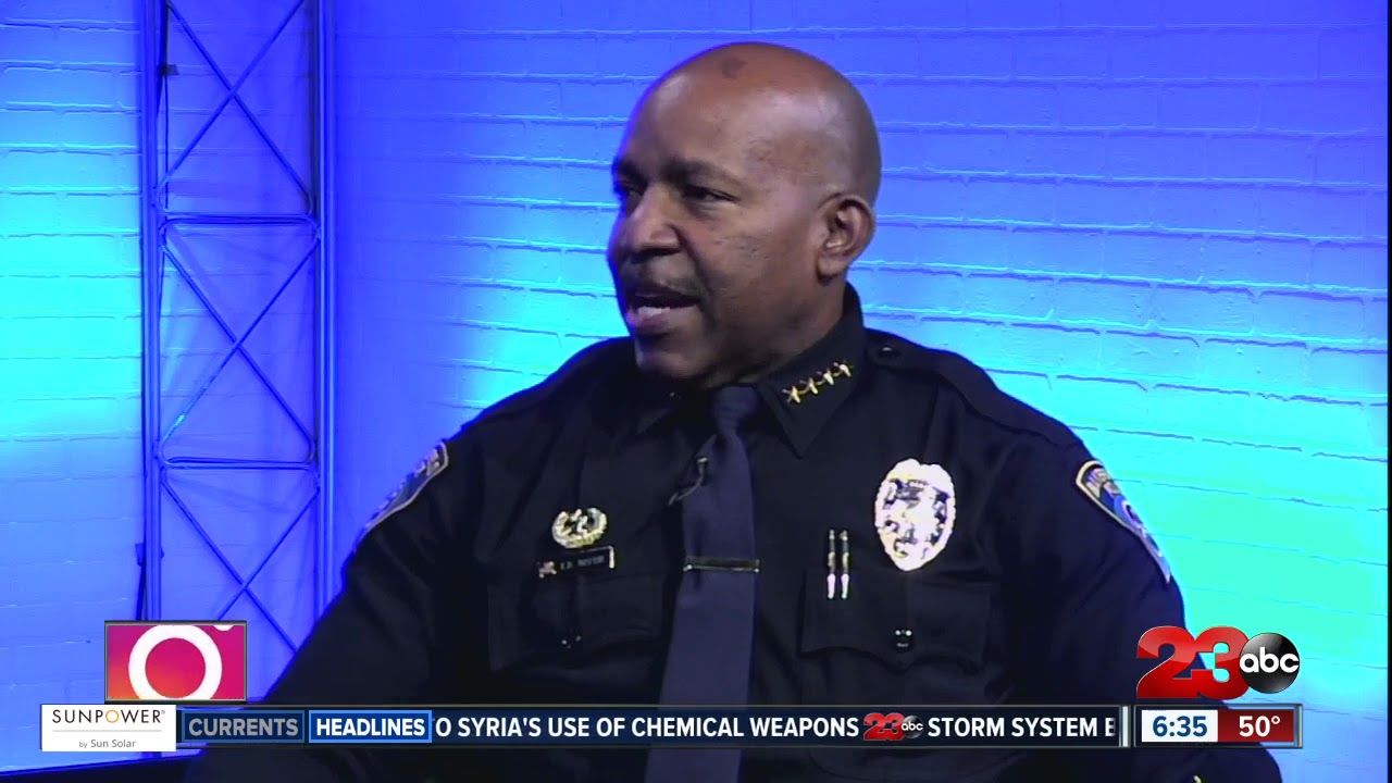 Bakersfield Police Chief Lyle Martin discusses local issues on 23ABC ...