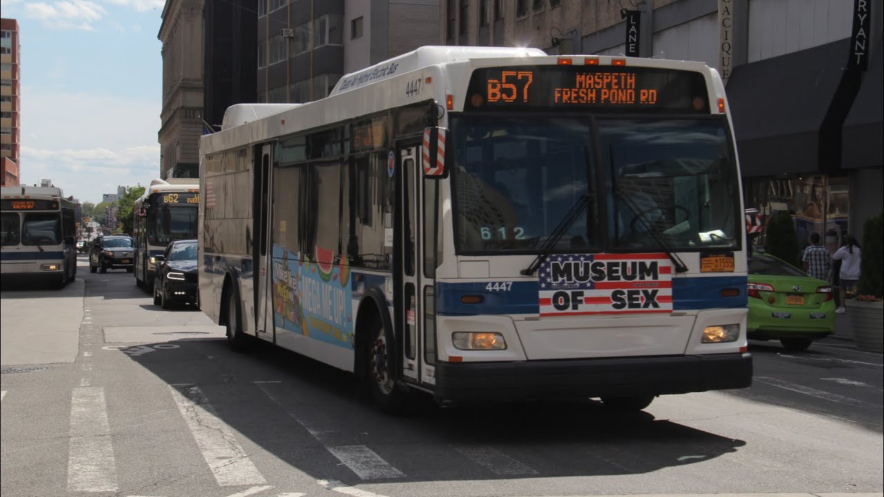 B57 bus announcements to Maspeth-Fresh Pond Rd (Vianova screen) (Last ...
