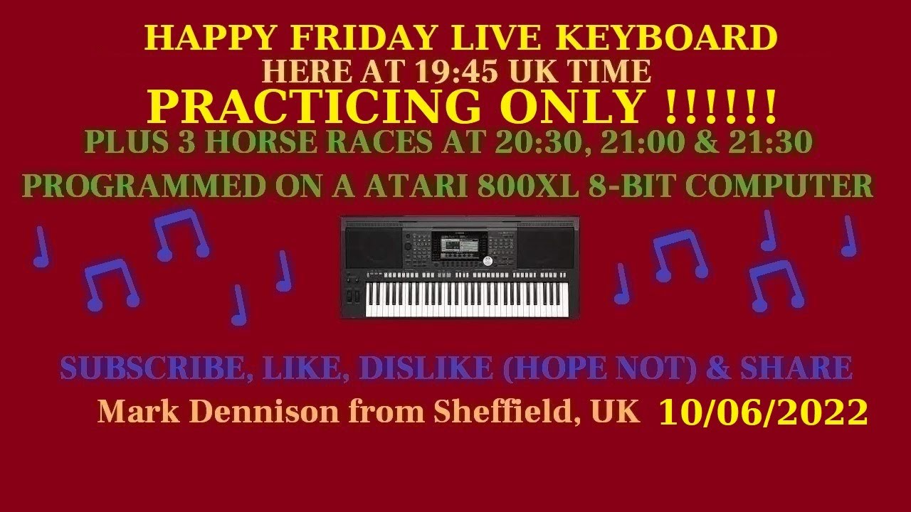 Keyboard Live Stream Late Show !!!!!! - YouTube