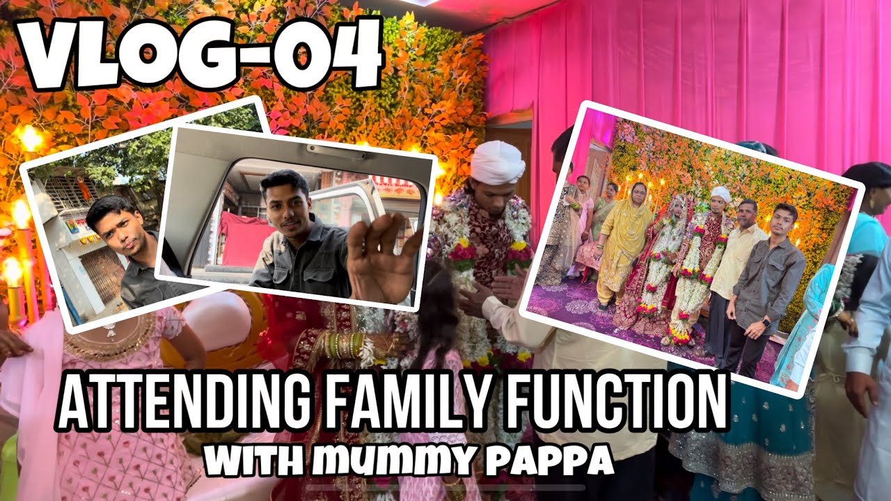Vlog-04 | masti in family function | Subscribe - YouTube