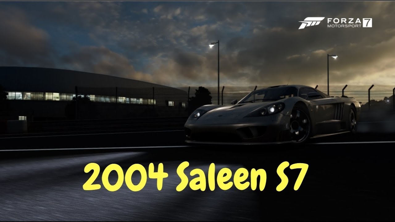 Forza Motorsport 7 - 2004 Saleen S7 Stock Top Speed Run - Le Mans Old ...