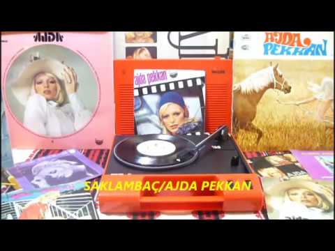 SAKLAMBAÇ/AJDA PEKKAN ( 1967 ) SÖZ: FECRİ EBCİOĞLU (CHARADE) 45rpm