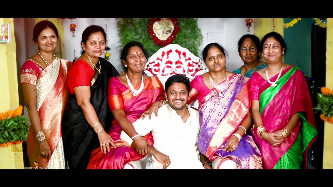 Bhaskar + Sushmitha Bride&Bridegroom Ceremony - YouTube