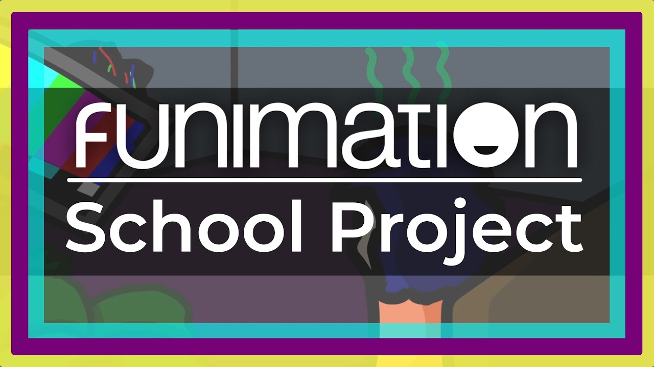 Funimation Animated Advertisement | School Animation Project - YouTube
