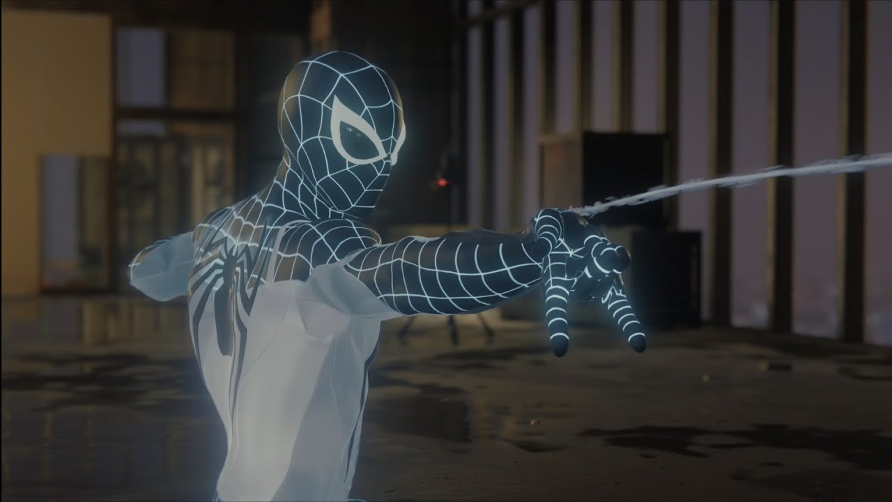 Spider-Man - Negative Suit In All "Turf Wars" Cinematics - YouTube