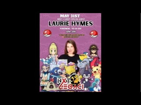 Live At Nxt Legaci with Voice Actress Laurie Hymes Voice of Lillie From ...