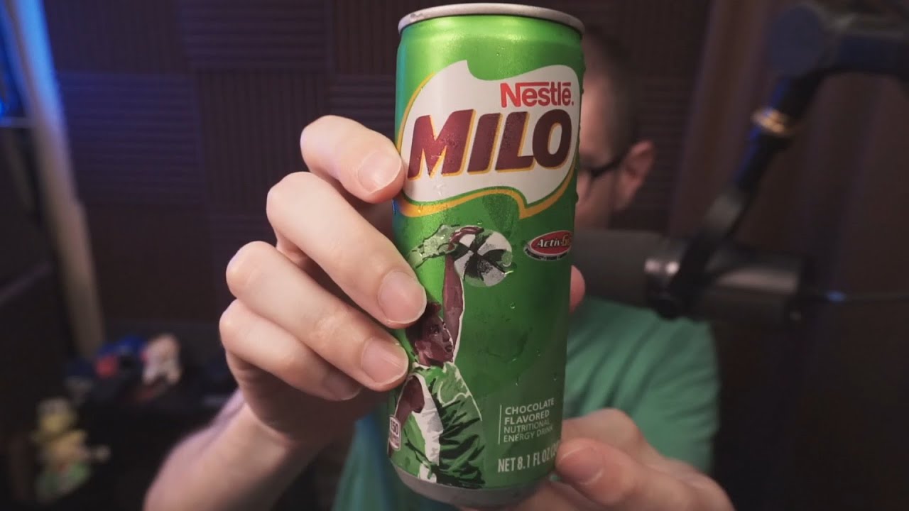Nestle Milo Chocolate Energy Drink Review - YouTube