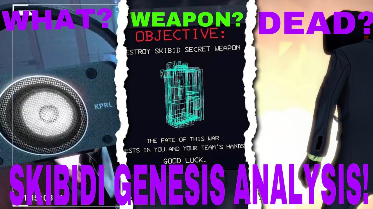 NEW SPOILERS!? - Skibidi genesis plot - Analysis and Theories. - YouTube