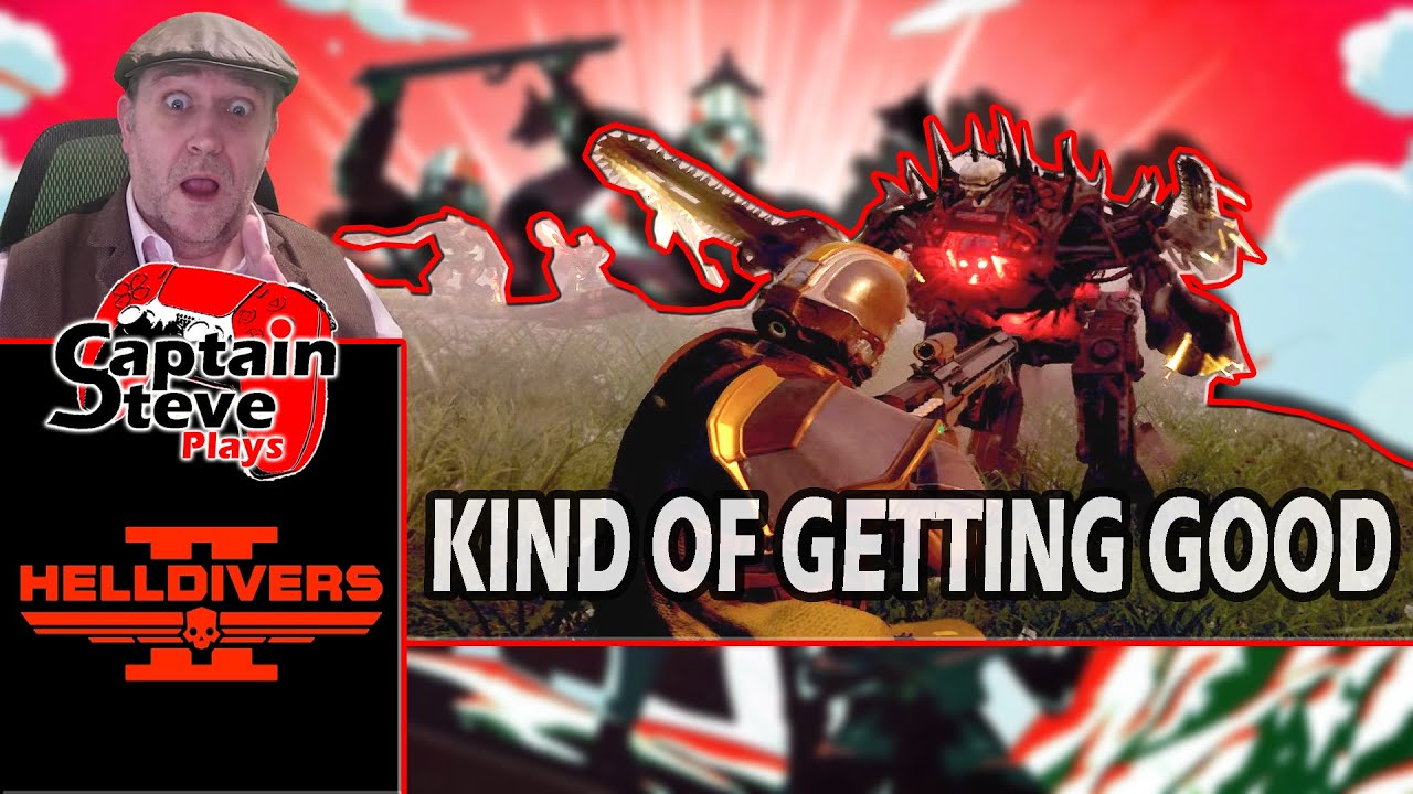 Helldivers 2 - I Am Getting Good SLOWLY - Captain Steve Plays - YouTube