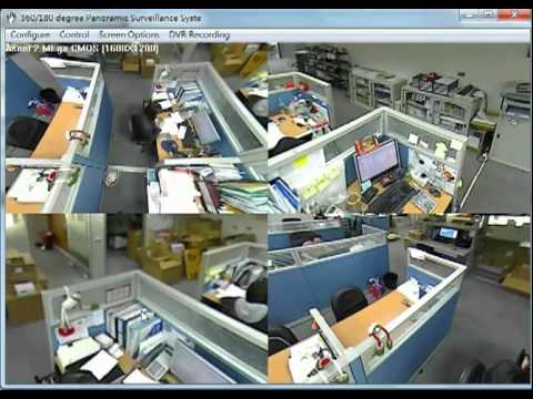 CCTV Camera 360 degrees view - IT Smart - YouTube
