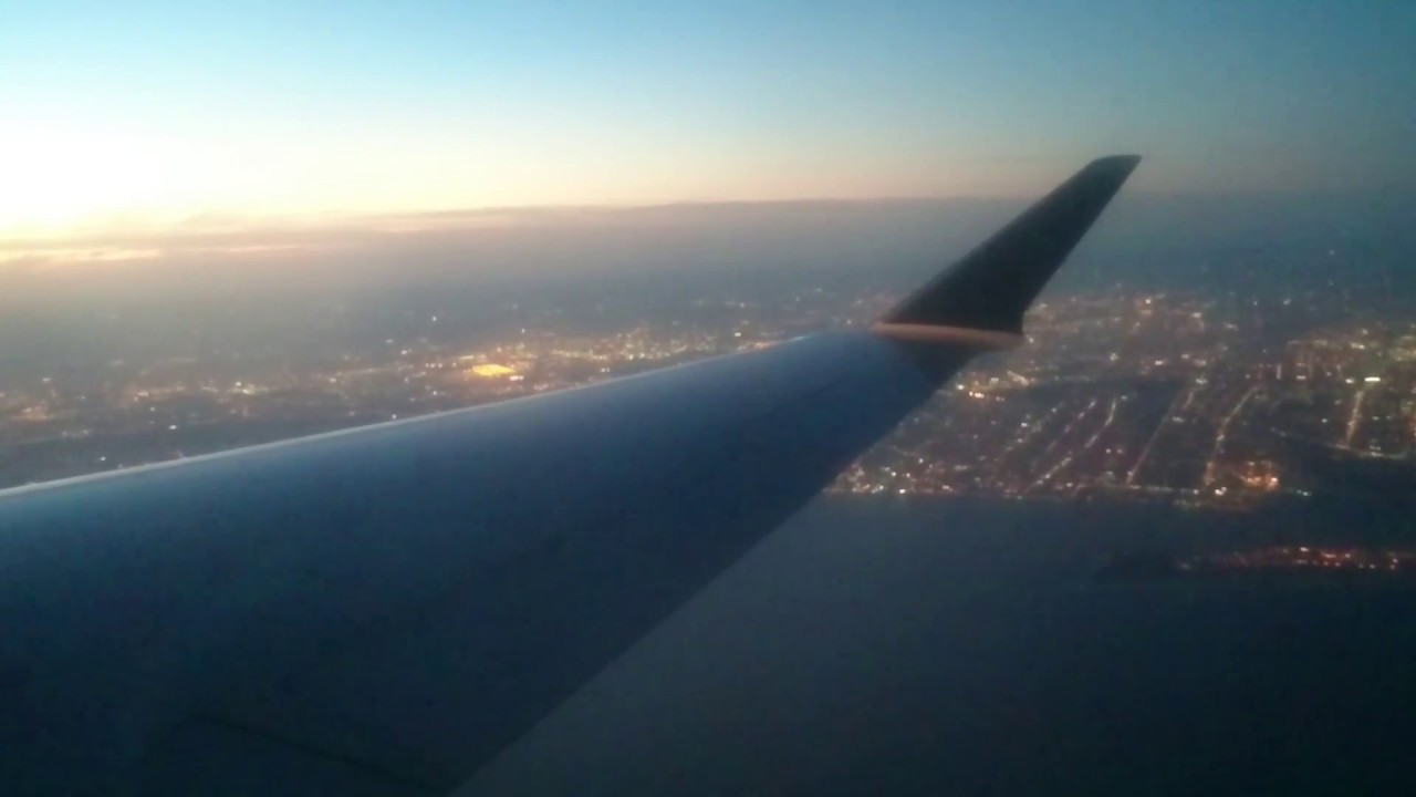 High Flight - Sunset Flight from JFK Airport - YouTube