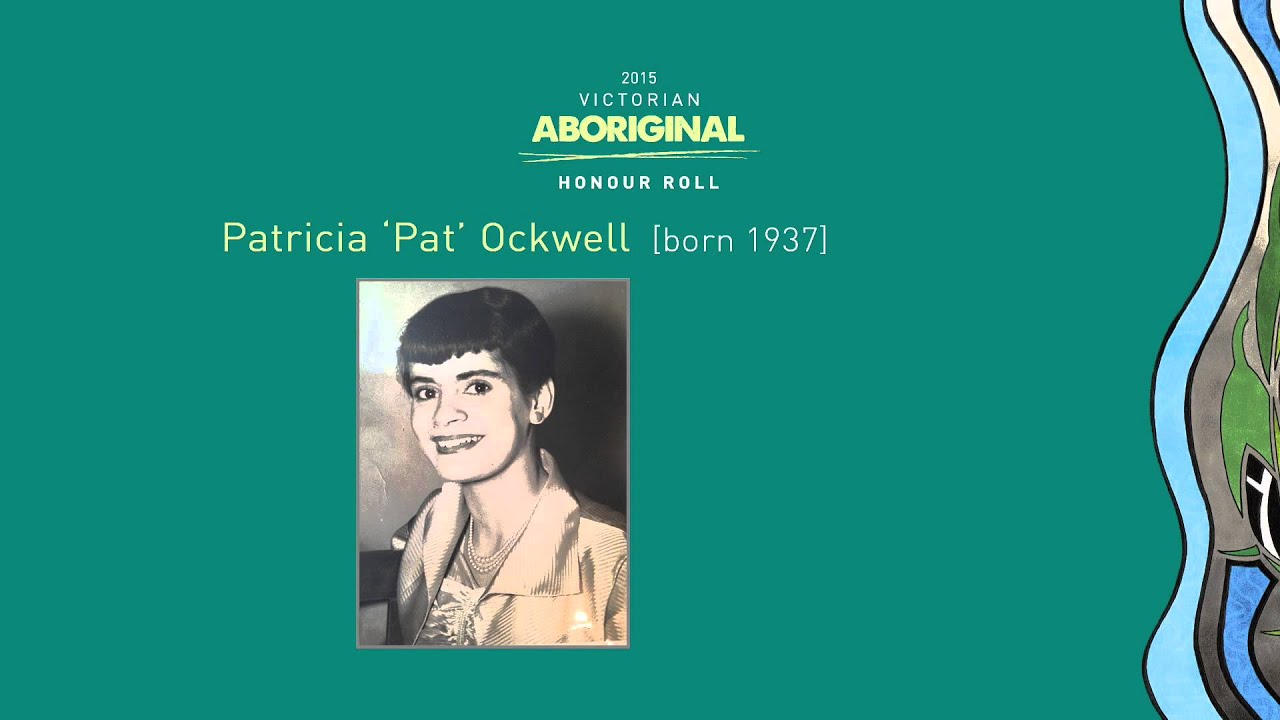 2015 Victorian Aboriginal Honour Roll - Patricia 'Pat' Ockwell - YouTube